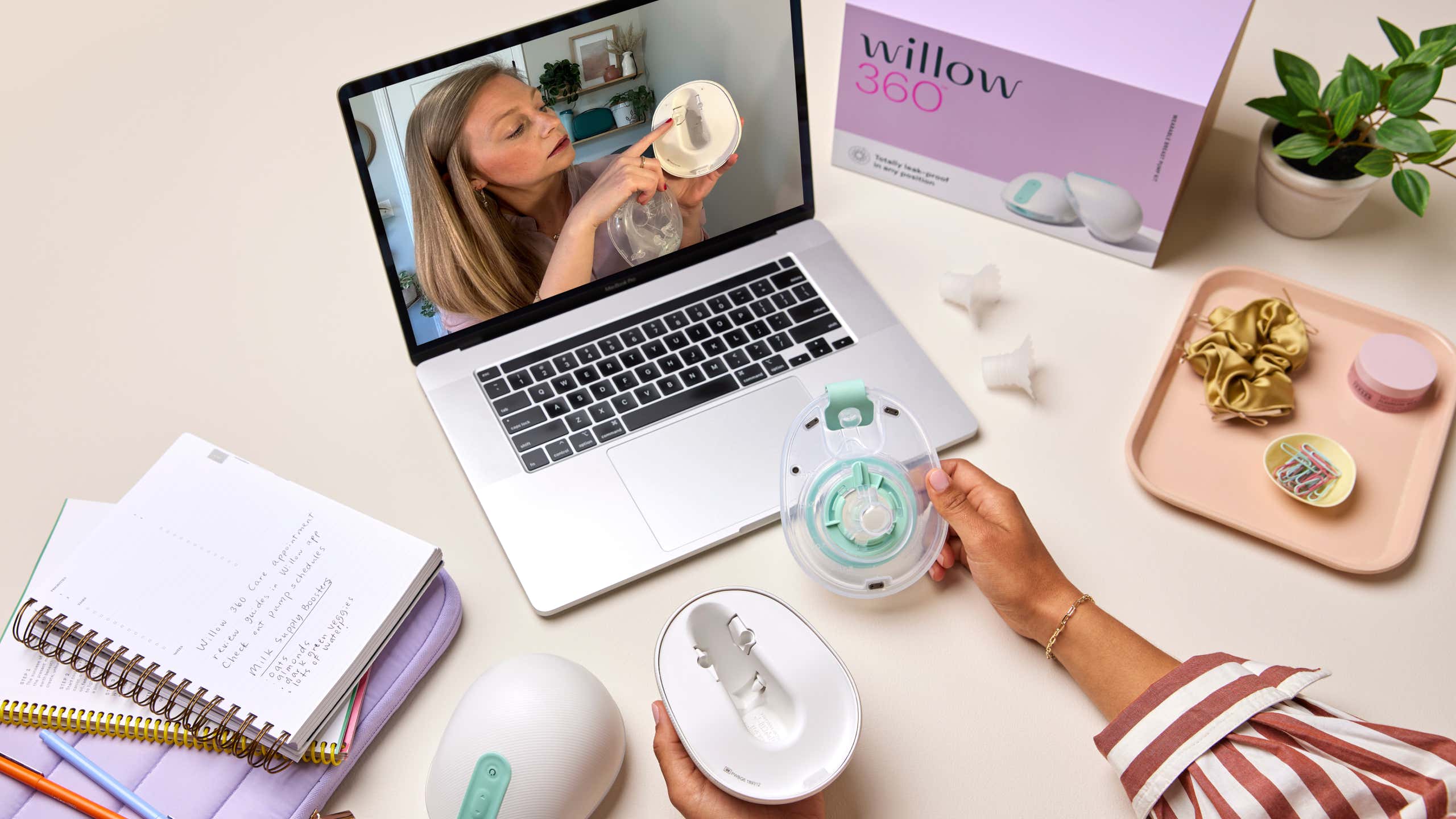 Master Your Willow Pump with 360 Care: Access to Virtual Coaching, Siz