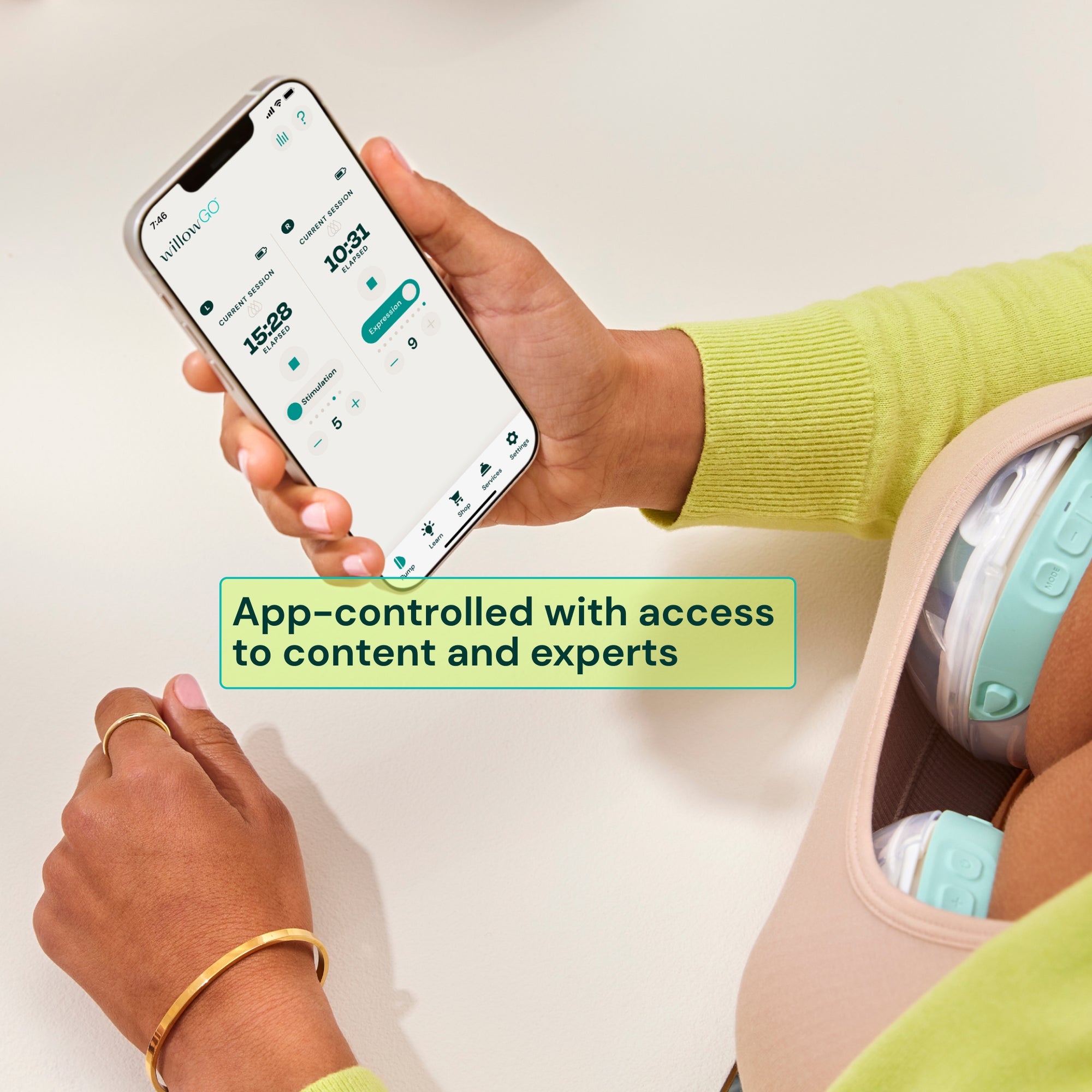 Willow Go™ Wearable Breast Pump - Highest Capacity Pump | Willow ...