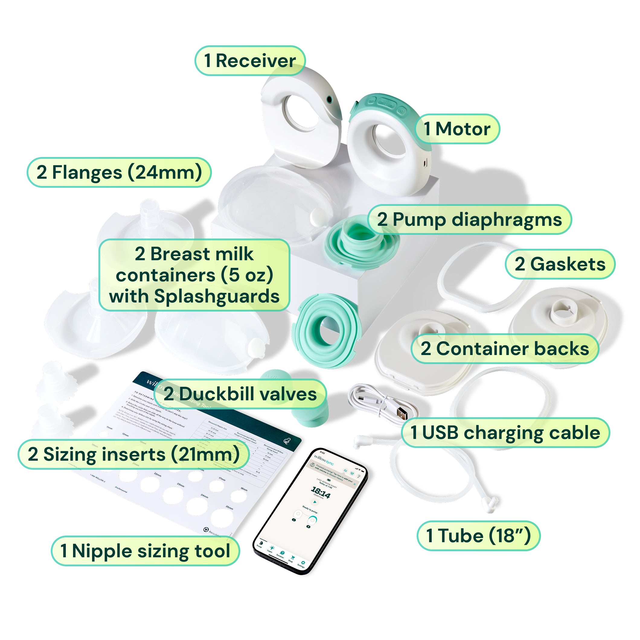 Willow Sync Wearable Breast Pump – Willow Pump