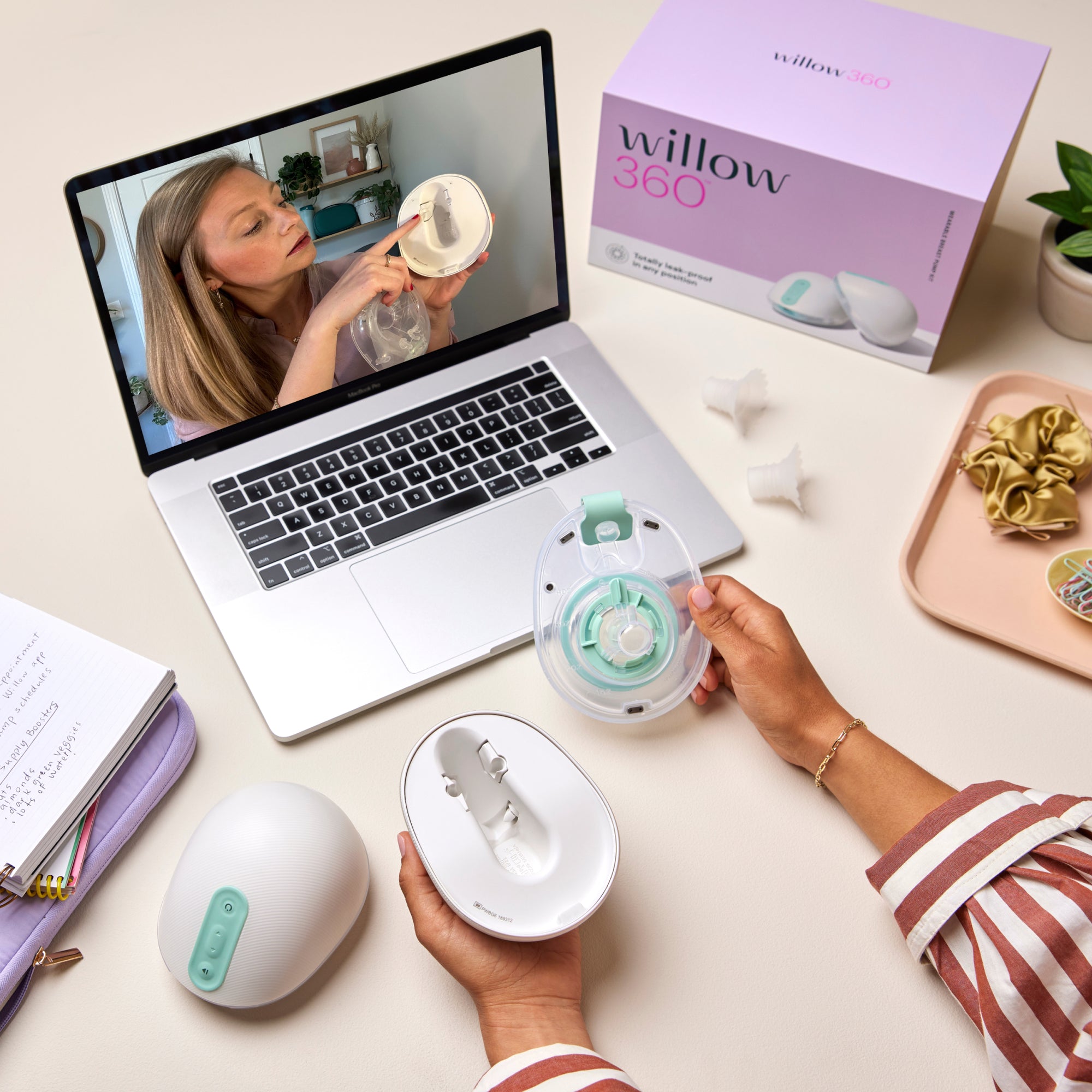 Willow 360™ Wearable Breast Pump - 360° Mobility | Willow – Willow Pump