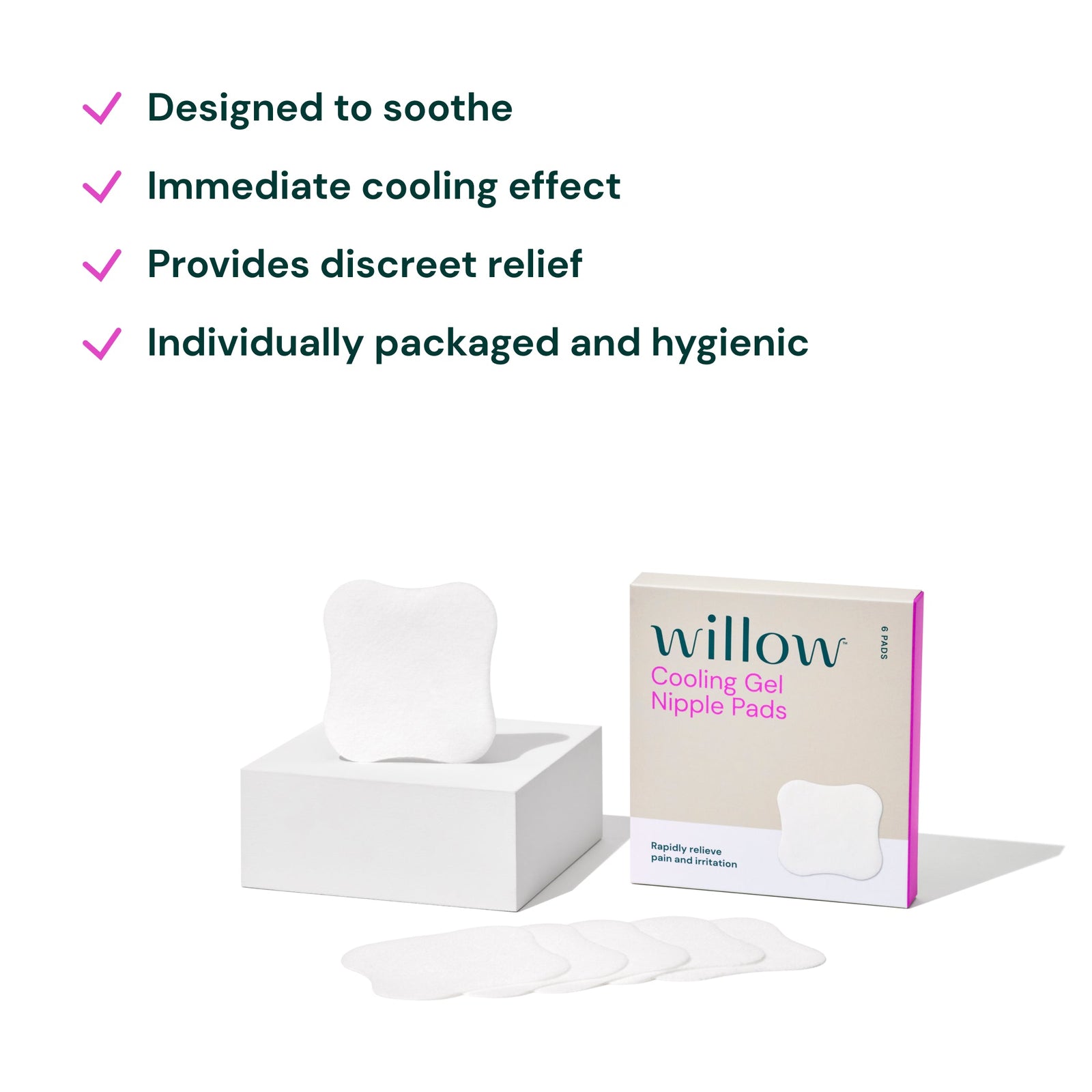 Cooling Gel Nipple Pads | Willow – Willow Pump